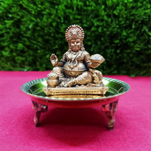 RAMA METAL COPPER KUBER STATUE Decorative Showpiece - 4.5 cm Price in ...