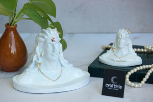 Calista Crafts 2 Adiyogi Idol Lord Shiva Murti For Car Dashboard Vastu ...