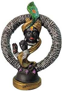 Unique Collection Krishna showpiece Ring Krishna Material Clay Idol ...