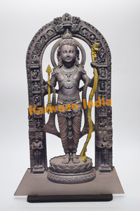 ley ley Shree Ram lalla Ji 2D Idol MDF Cutout of Ram Lalla Statue in ...