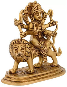 SHREEYAASH Shreeyash Maa Durga Sherawali mata Symbol Sculpture for Home ...