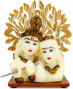 Airtick Bhakti God Small Radium Unbreakable Radha Krishna(2 no) Home ...