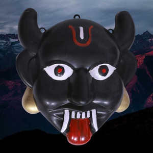 FlyTouch Mahakal Face Mask Nazarbattu Najarbattu - Wall Hanging Nazar ...