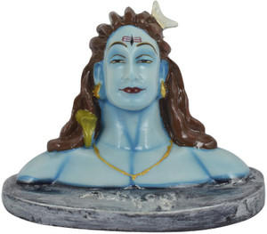 Real Craft Adiyogi Shiva Statue for Car Dash Board Decorative Showpiece ...