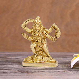 Tryfeet Traditional Divine Raudra Roop Maha Kali mata idol Decorative ...