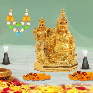 Kitlyn Kubera Statue - Religious Pooja Gift Item & Murti for Mandir ...