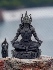 Calista Crafts 1 Adiyogi Mahayogi Idol Lord Shiva Murti For Car ...