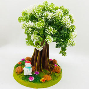 Rakakart RAKAKART- miniature PUMPKIN GARDEN TREE // Decorative ...