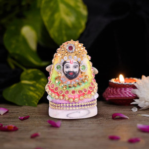 Pink Sky Khatu Shyam Ji Murti Ido Decorative Showpiece - 7.62 cm Price ...