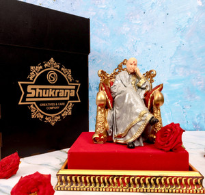 SHUKRANA CREATIVES AND CARE Jai Guru Ji Swaroop Decorative Showpiece ...