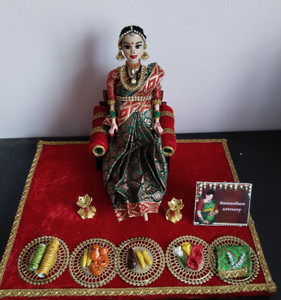 Kalakruthi creations Seemantham Doll set Decorative Showpiece - 30 cm ...