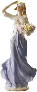 BNF Ceramic Women Statue Lady Sculpture Holiday Home Decor Collection ...