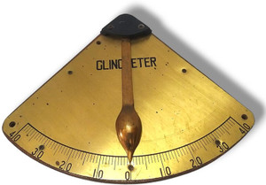 BRASS BLESSING Vintage BRASS Marine Clinometer/Inclinometer| from Ship ...