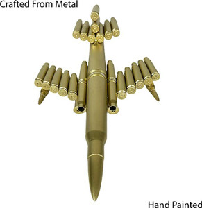 ViaZAID ViaZAID Metal Bullet Shell Casing Military\Army PLANE Fighter ...
