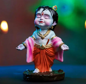 Digital Comm Bal Gopal Krishna Statue Good Luck & Happiness Decorative ...
