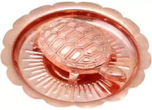 Rci Handicrafts Copper Plate Tortoise Turtle Plate for Career Good Luck ...