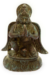 Bhunes Brass Lord Garud Dev Showpeice Garuddev Statues Garud Dev Murti ...