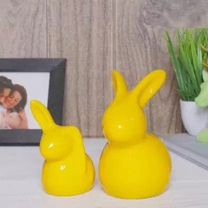 Hatrchpro Rabbit Pair Feng Shui, Vastu Correction, Harmonious ...
