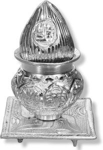 DigiRake Laxmi Puja Kalash For Kalash Poojai | German Silver Narial ...