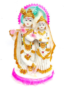 art and craft radha krishna 80 Decorative Showpiece - 19 cm Price in ...