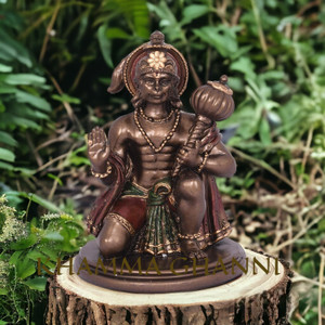 Khamma Ghanni Handicrafts Bronze Lord Hanuman Idol for Home Temple I ...