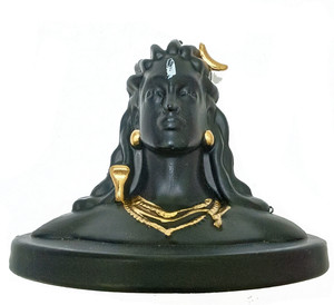 AllZon Adhiyogi Shiva Nano Isha Yoga Statue Idol for Car Decorative ...