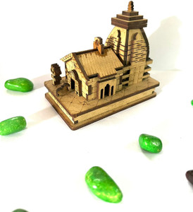 DARIDRA BHANJAN kedarnath temple wood ,kedarnath temple gift,Shree ...