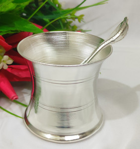 samukkaras fashions Samukkaras Pure German Silver Handmade Panchapatram ...