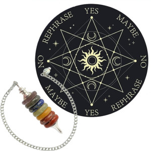 vastu vardan Vastu SUN Dowsing Board (6 INCH) With CRYSTAL SEVEN CHAKRA ...