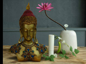 Banshi Handicrafts and Arts 18"HandmadeBuddhaBustGoldenStatue ...
