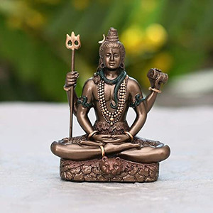 mark india Cold Cast bronze Lord Shiva Statue for Home decor I god ...