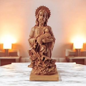 Anantamitra Jesus Statue Idol The Good Shepherd Figurine for Home ...