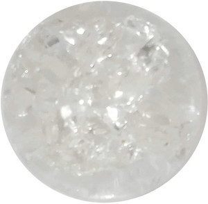 Purpledip Rolling Crystal Ball For Water Fountains 2 inches Decorative ...