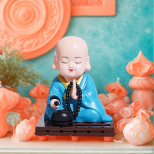 Jet Solar Motion Buddha Statue with Nodding Head & Waving Hand ...