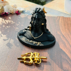 EliteTouch Adiyogi Shiva Idol for Car Dashboard, Home-Shiv Ji Murti ...