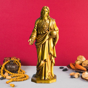 welno international Poly Resin Big Antique Jesus Statues Christian ...
