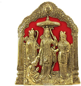 Radha Krishna Shringar Store Shree Ram Metal Statue for Pooja,Lord Rama ...