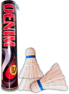 Daylite Shuttle cock by Denim. Pack of 10. Slow 75. Feather Shuttle ...