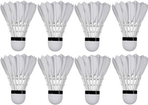 TruBiology feather shuttle set of 8 Feather Shuttle - White - Buy ...