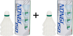 Nongi Badminton Feather Shuttlecock 2 BOX for indoor and outdoor sports ...