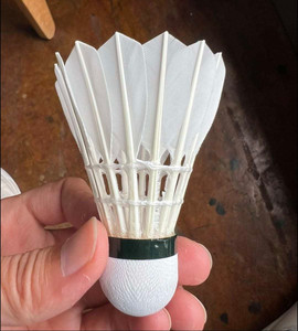 acers Goose Feather Shuttle - White - Buy acers Goose Feather Shuttle ...