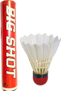 Winex High Performance Feather Shuttlecock Set Feather Shuttle - White ...