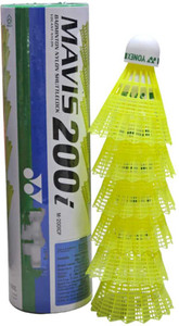 Mavis 200 I Plastic Shuttle - Yellow - Buy Mavis 200 I Plastic Shuttle ...