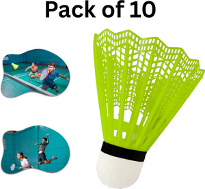 CTC CREATION Designed for practice: Nylon Badminton Shuttlecock Plastic ...