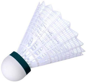 EDENGLOW Badminton Nylon Shuttlecock 350 Nylon Shuttle - White - Buy ...