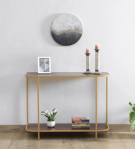 Woodsworth from Pepperfry Hickson Solid Wood Console Table/Wooden Side ...