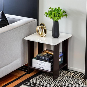 TimbWorld Engineered Wood Bed Side Table/Sofa Side Table/End Table ...