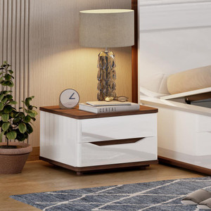 Wakefit Rubble Engineered Wood Bedside Table Price in India - Buy ...