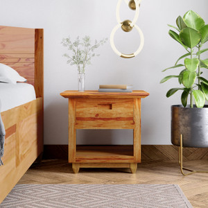 Godrej Interio Centaurus Solid Wood Bedside Table Price in India - Buy ...