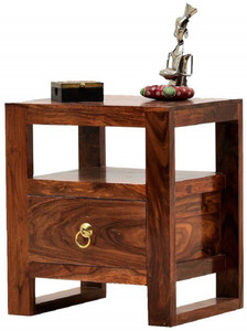 Dashing Craft Solid Wood Bedside Table Price in India - Buy Dashing ...